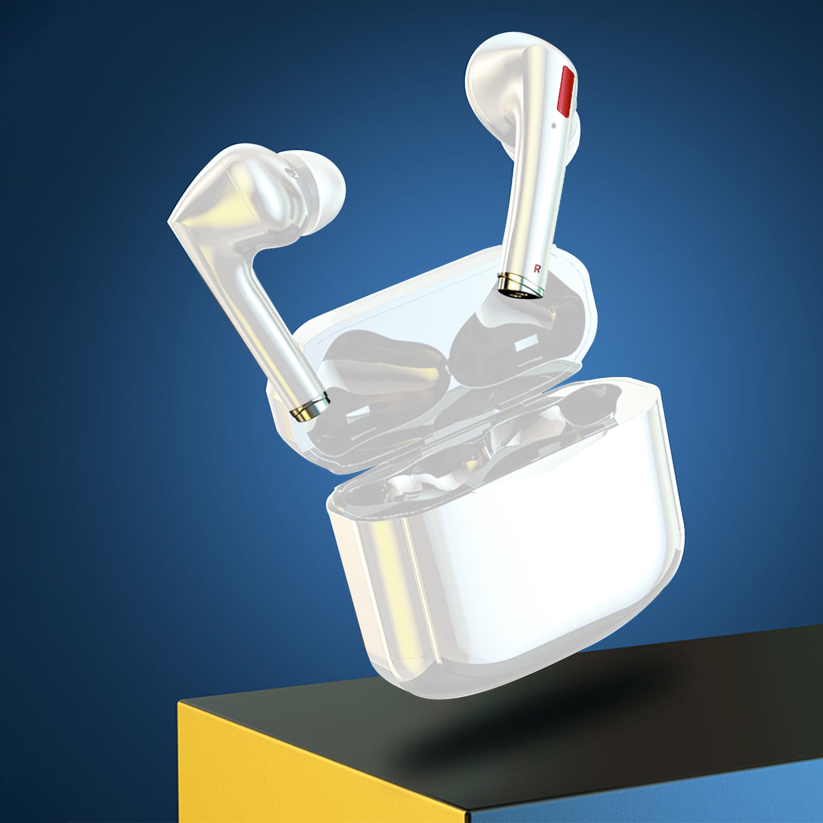 Ear Buds Wireless Bluetooth Headphones With Charging Case,Fingerprint ...