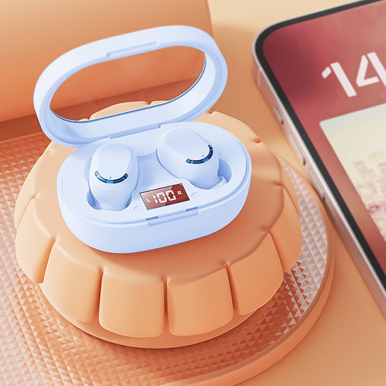 Ear Buds Wireless Bluetooth Headset Binaural Border Private Mode In-Ear ...