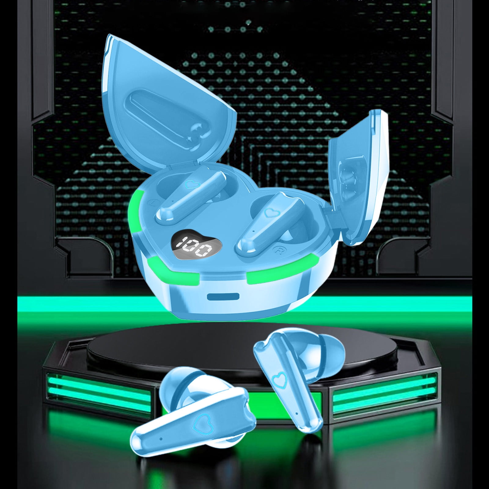 Ear Buds, Wireless Earbuds Bluetooth 5.3 in Ear Light Weight Headphones ...