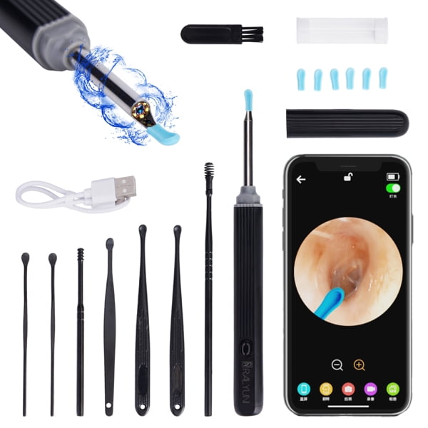 Ear Camera and Wax Remover, 1080P Ear Wax Removal Kit, Wireless ...