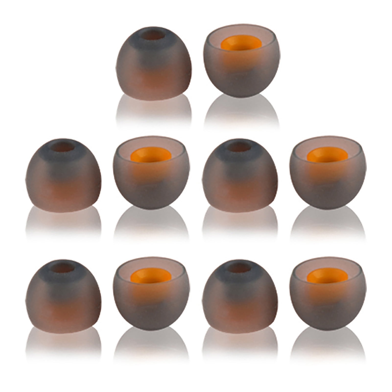 Ear Caps, 5 Pairs Soft Silicone Soundproof In-ear Ear Caps Replacement ...