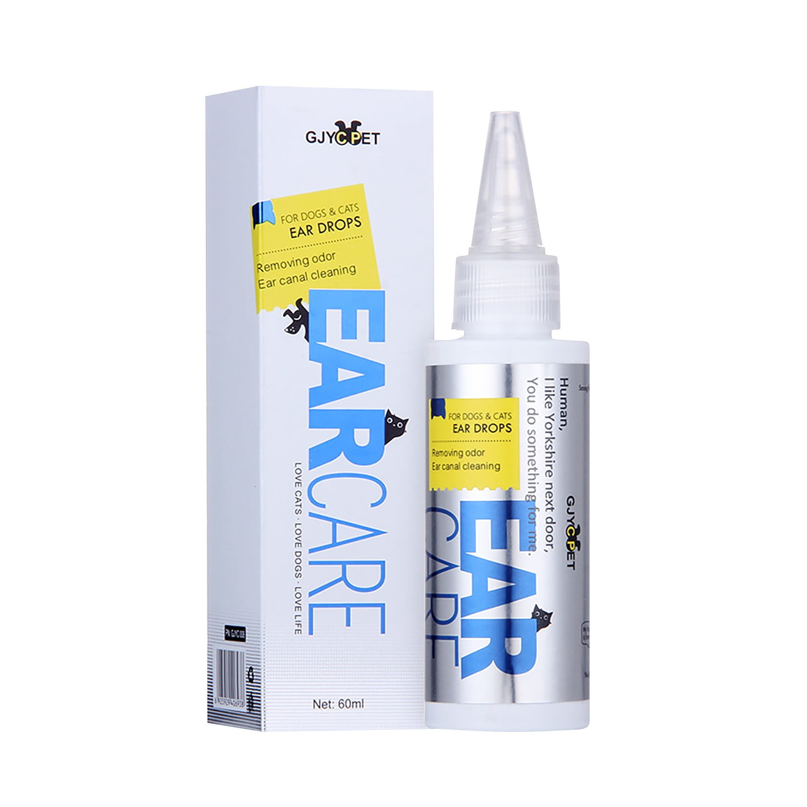 BXIRSM Ear Cleaner For Dogs And Cats Ear Powder Is Used To Infections ...