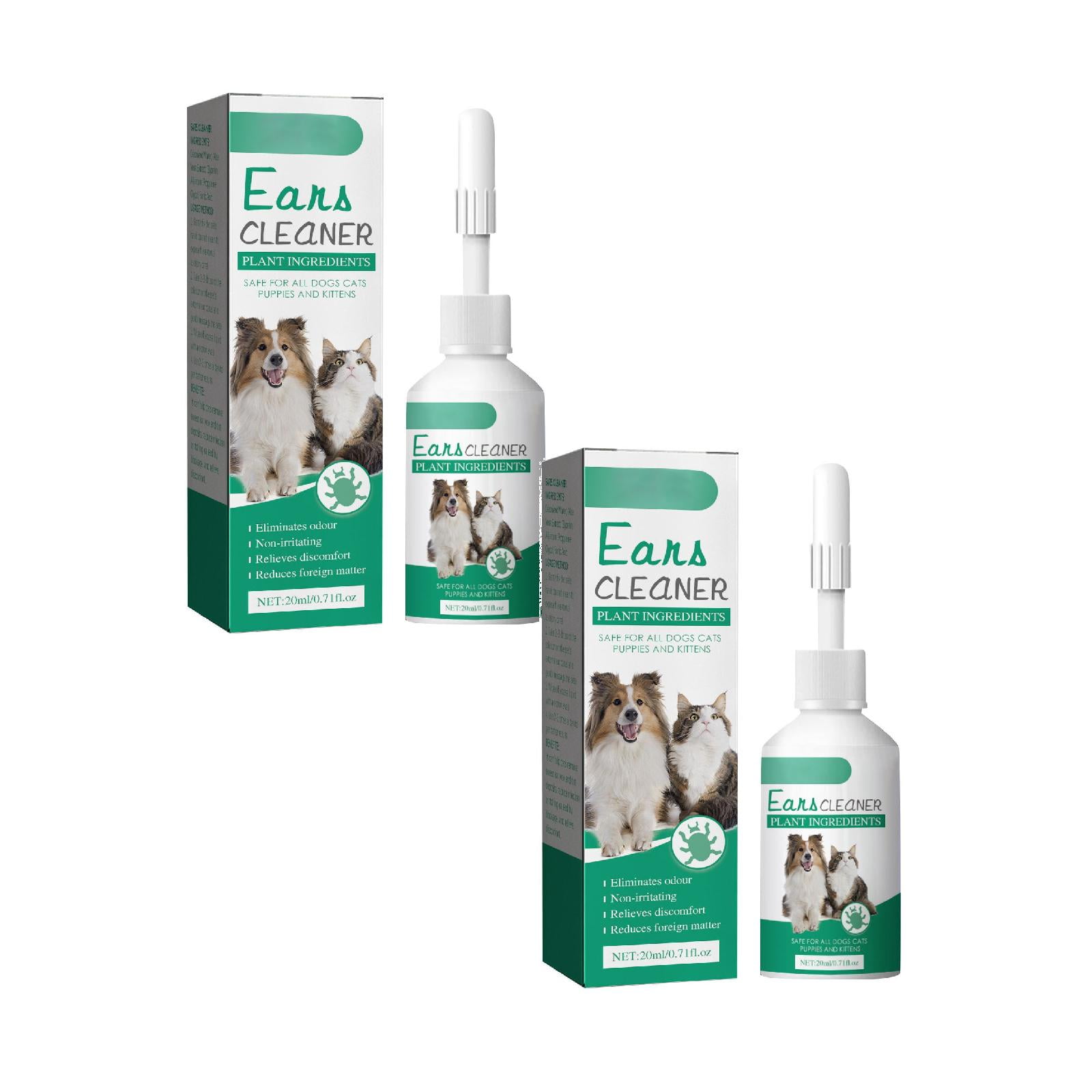 Ear Cleaner for Dogs and Cats - Otic Rinse for Infections and ...