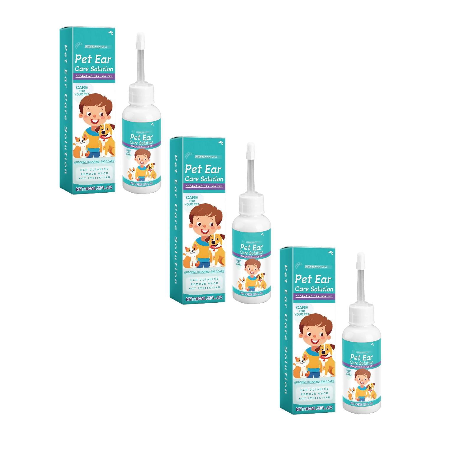 Ear Cleaner for Dogs and Cats - Otic Rinse for Infections and ...