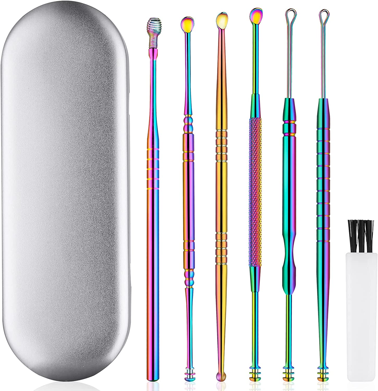 Ear Cleaning Kit,Safe Ear Wax Removal Tool,Earwax Removal Kit,Easy to ...