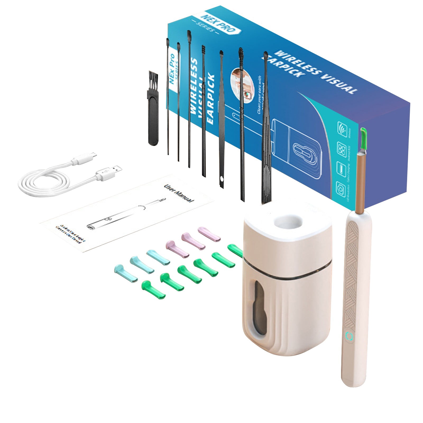 Ear Cleaning Tool Wireless Cleaning Endoscope Visual Ear Pick - Walmart.com