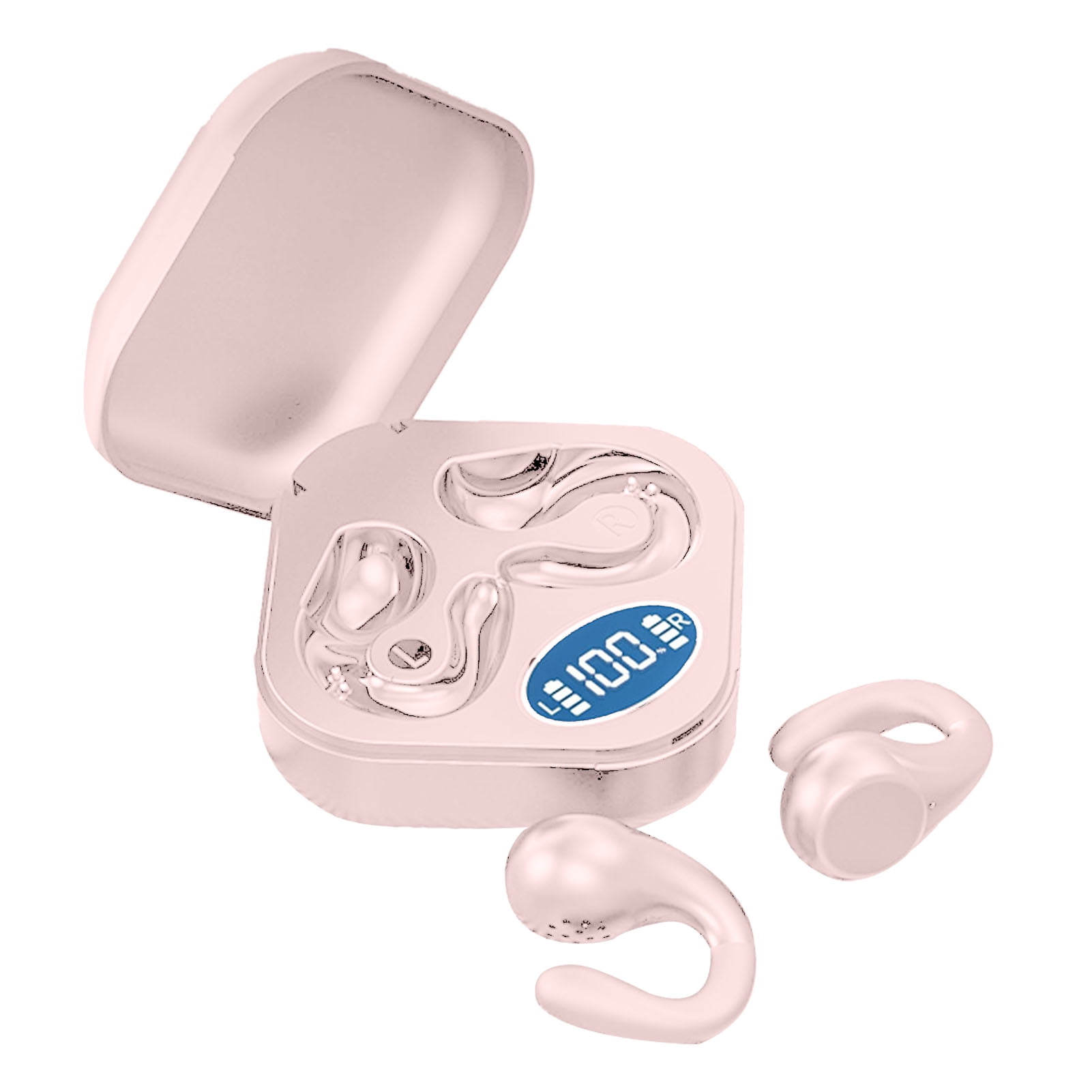 Ear Clip Bluetooth Earbuds HiFi Sound Open Ear Wireless Earphones with ...