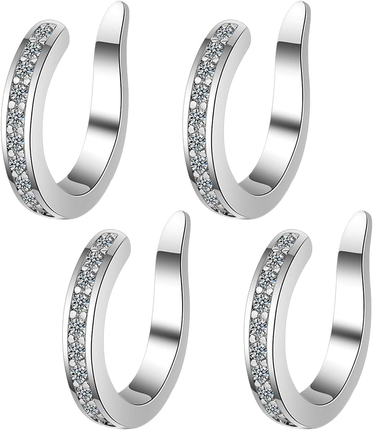 Ear Clips, Pierceless Ear Cuff, Thin Chunky Ear Cuffs Non Piercing for ...