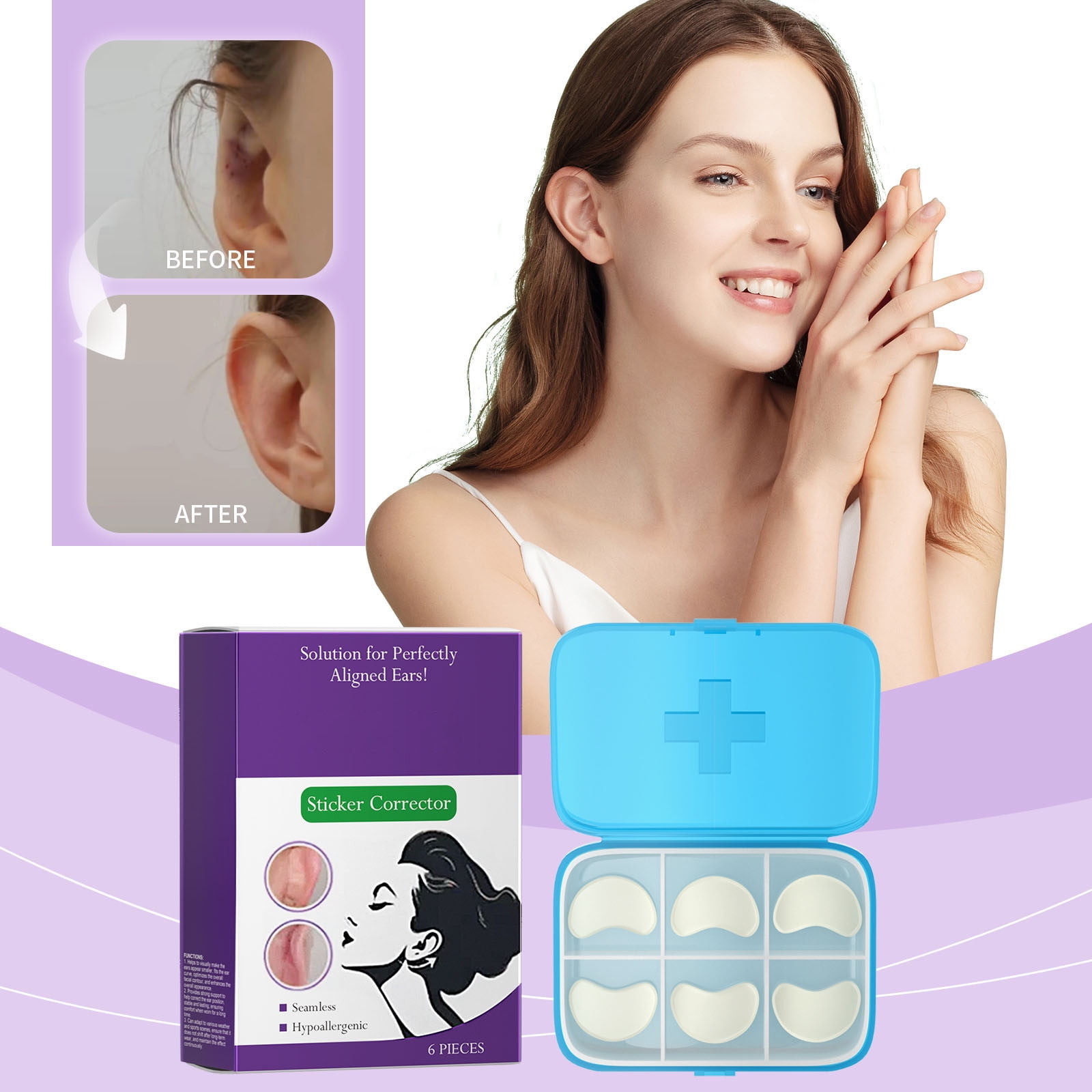 Ear Corrector Patch, Ear Corrector Patch , Ear Stickers for Protruding ...