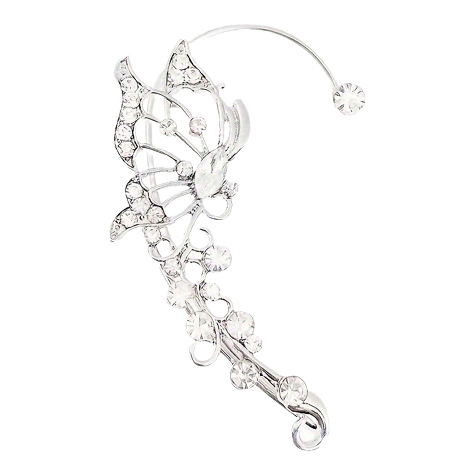Ear Cuff Butterfly Ear Cuff Earrings Non Piercing Earrings Unisex ...