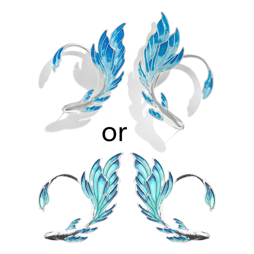 Ear Cuff Pierced Ear Clip on Wrap Hypoallergenic Ear Cuffs Earrings ...