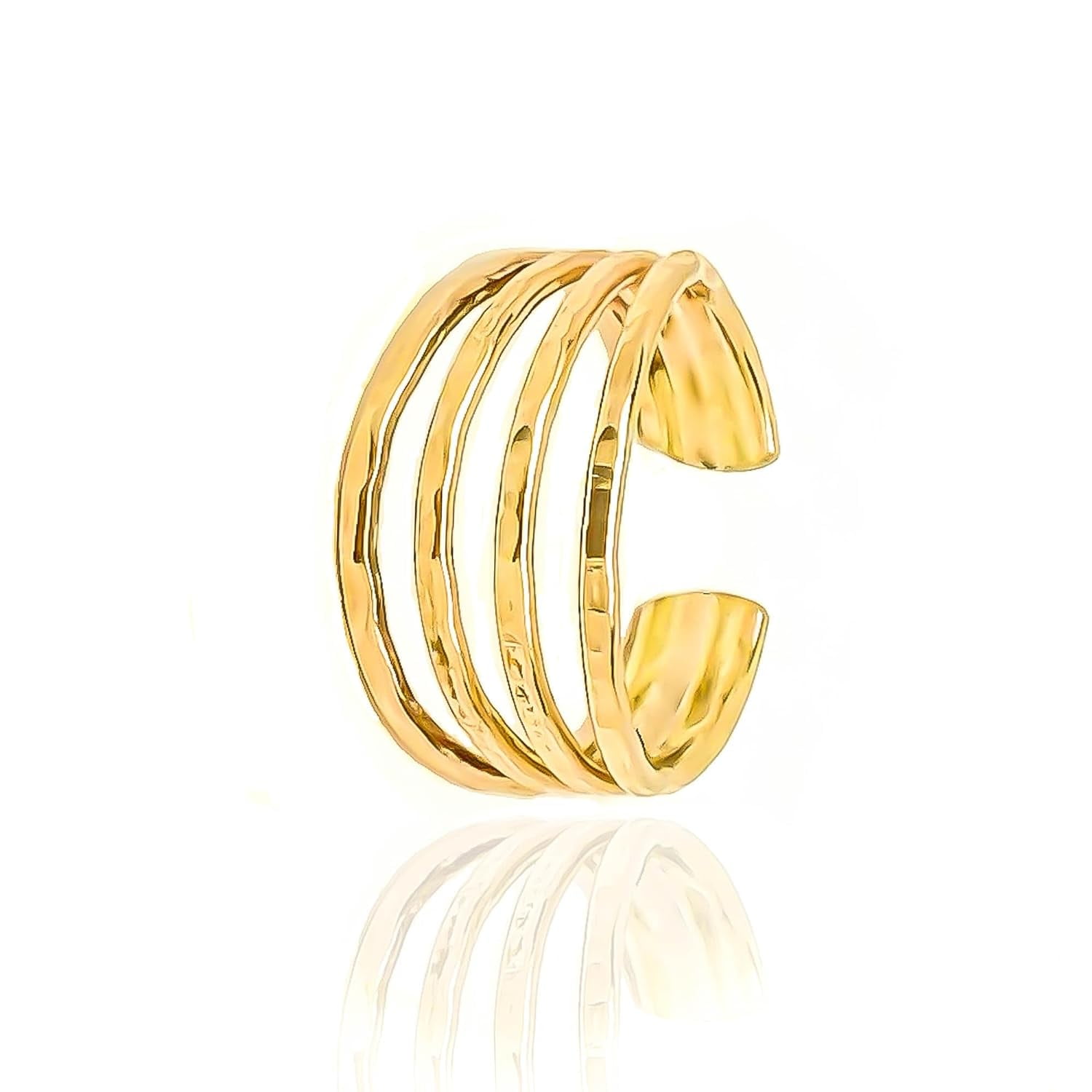 Ear Cuffs for Women Gold, No Piercing, 14K Gold Filled, 12mm Diameter ...