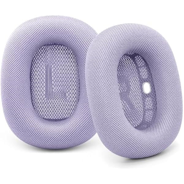 Ear Cushions for AirPods Max 2024 Headphones, Mesh Fabric Ear Pads ...
