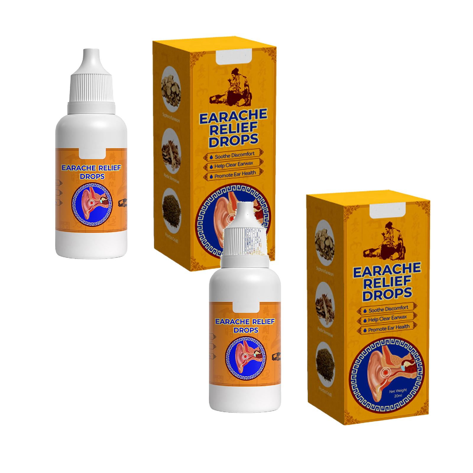 Ear Drops for Uncomfortable Ears, Ear Wax Softener, Clogged Ears, Ear ...