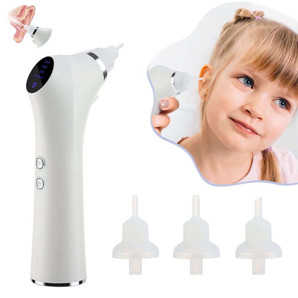 Ear Dryer,Low Noise Electric Ear Water Flusher Delivers Gentle Warm Air ...