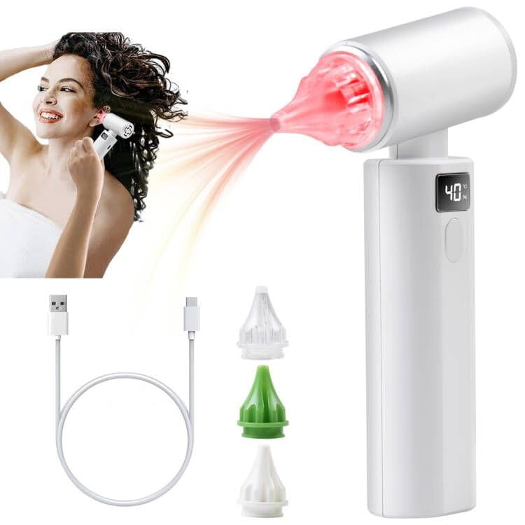 Ear Dryer - Rechargeable Ear Water Drying Aid utilizes red Light ...