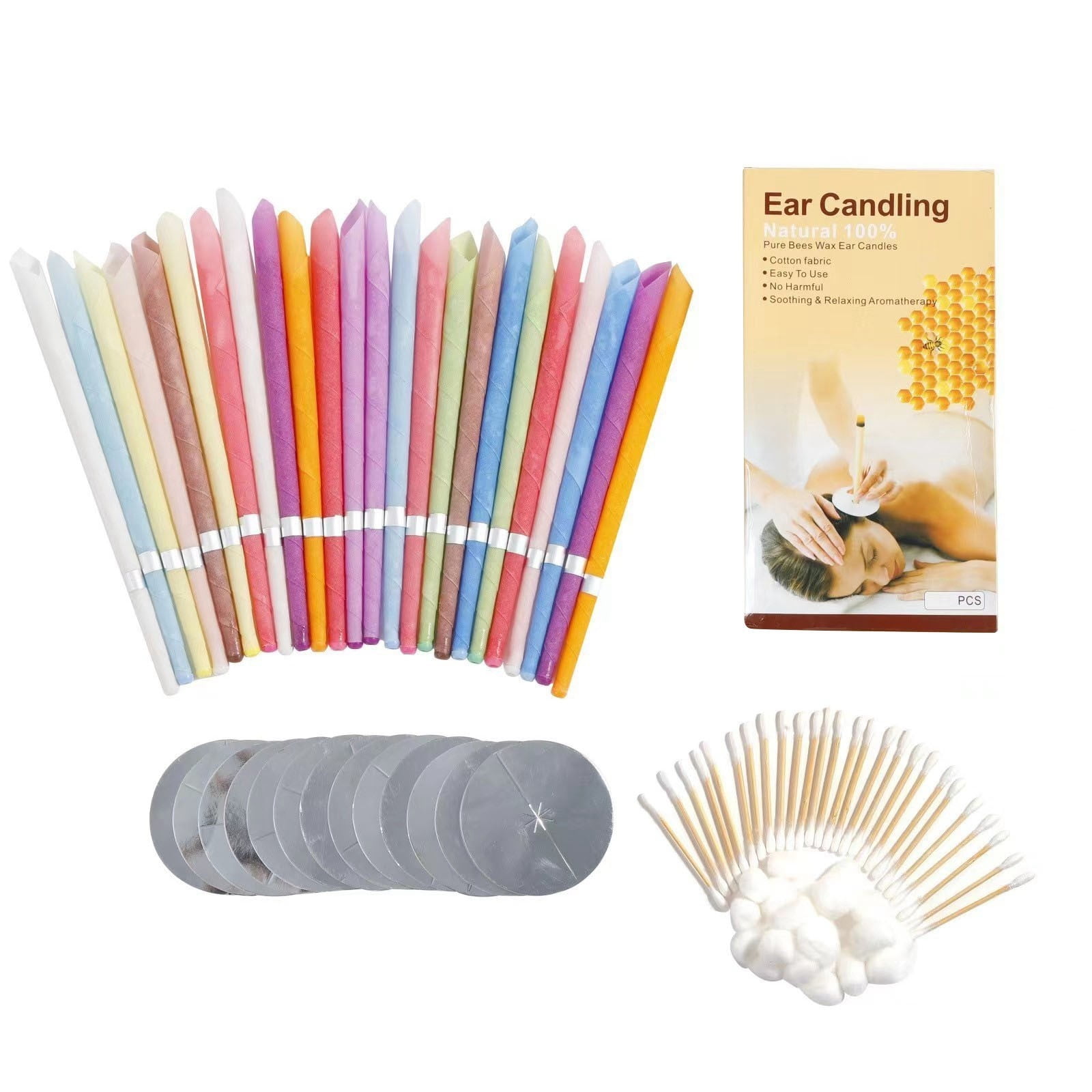 Ear Ear Wax Removal Kit Ear And Double Head Spiral Ear Cleaning Kit24 ...