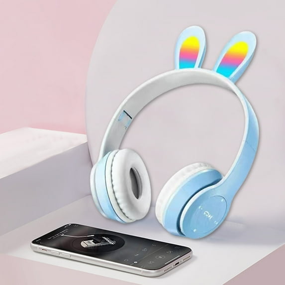 Ear Head Mounted Bluetooth Earbuds Foldable And Card Insertion Cute Ear ...