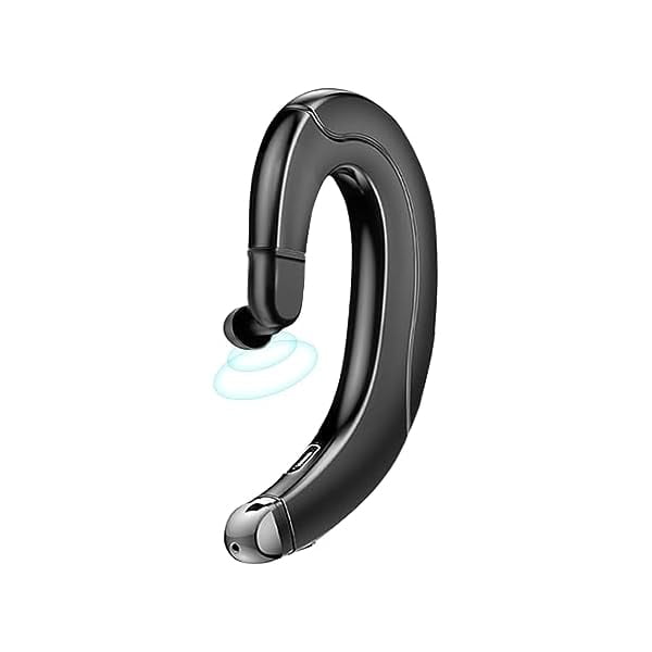 Ear Hook Bluetooth Headphone V5.0 with Mic, Painless Single Ear ...