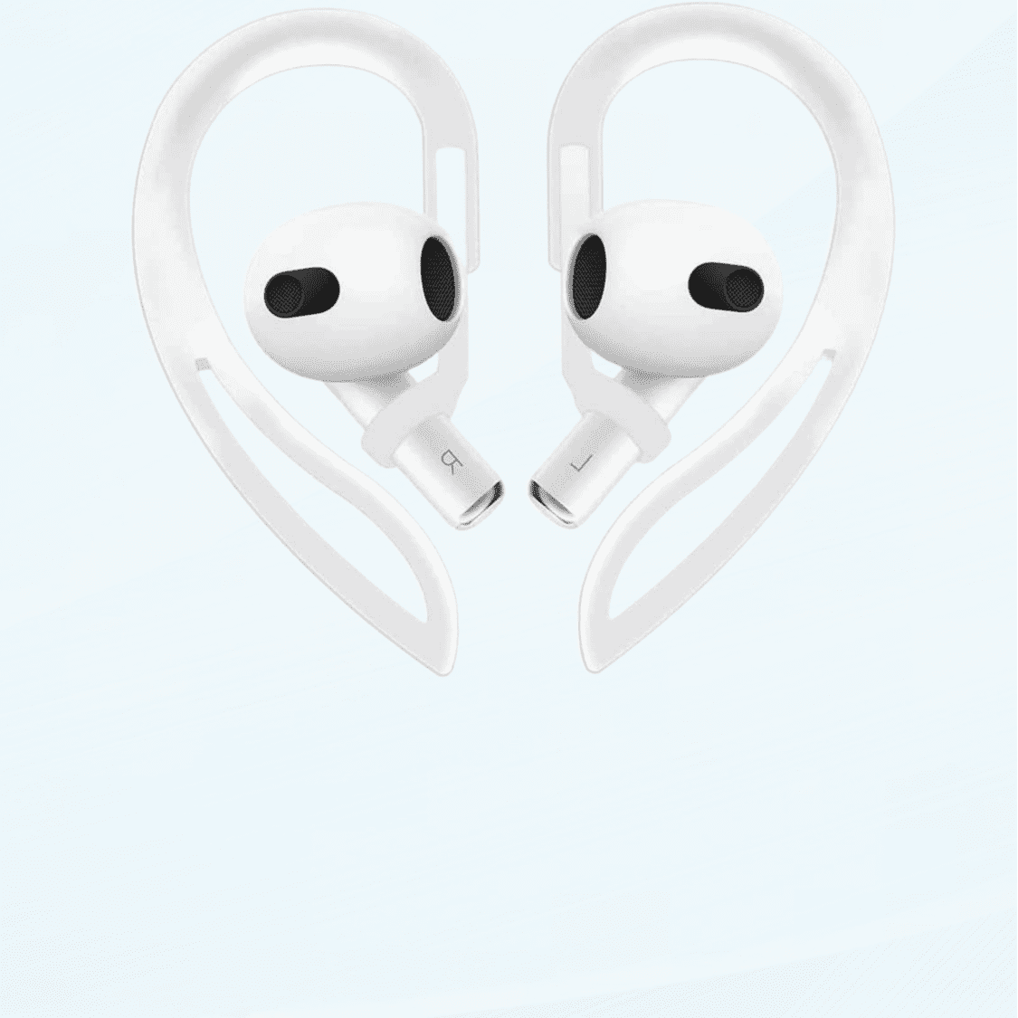 Ear Hook Ear Tips Compatible with AirPods 3, 1 Pair Over-Ear Soft ...