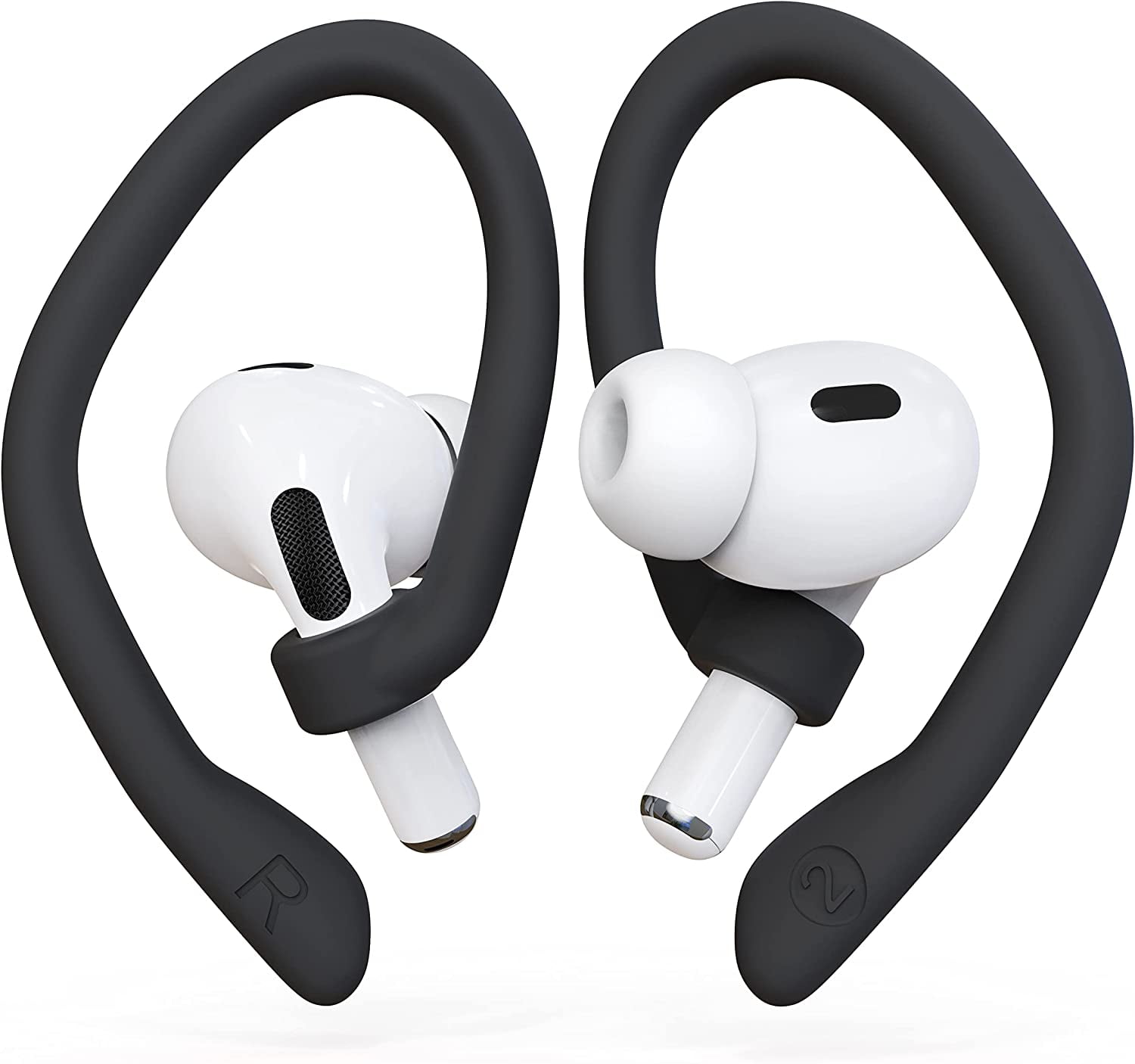 Ear Hooks 2 Pairs for AirPods Pro 2 & 1, AirPods 3 & 2 & 1, Airpod Ear ...
