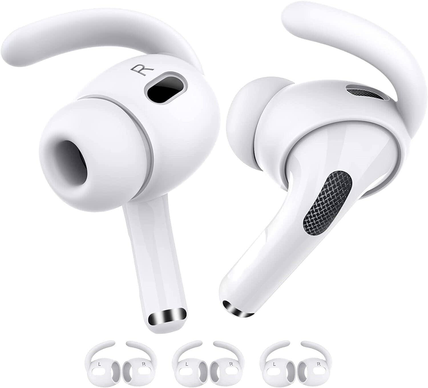 Ear Hooks Anti-Slip Ear Covers Attachments for Airpods Pro 3, 3rd ...