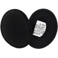 Ear Mitts Bandless Ear Muffs For Men & Women, Black Fleece Ear Warmers ...
