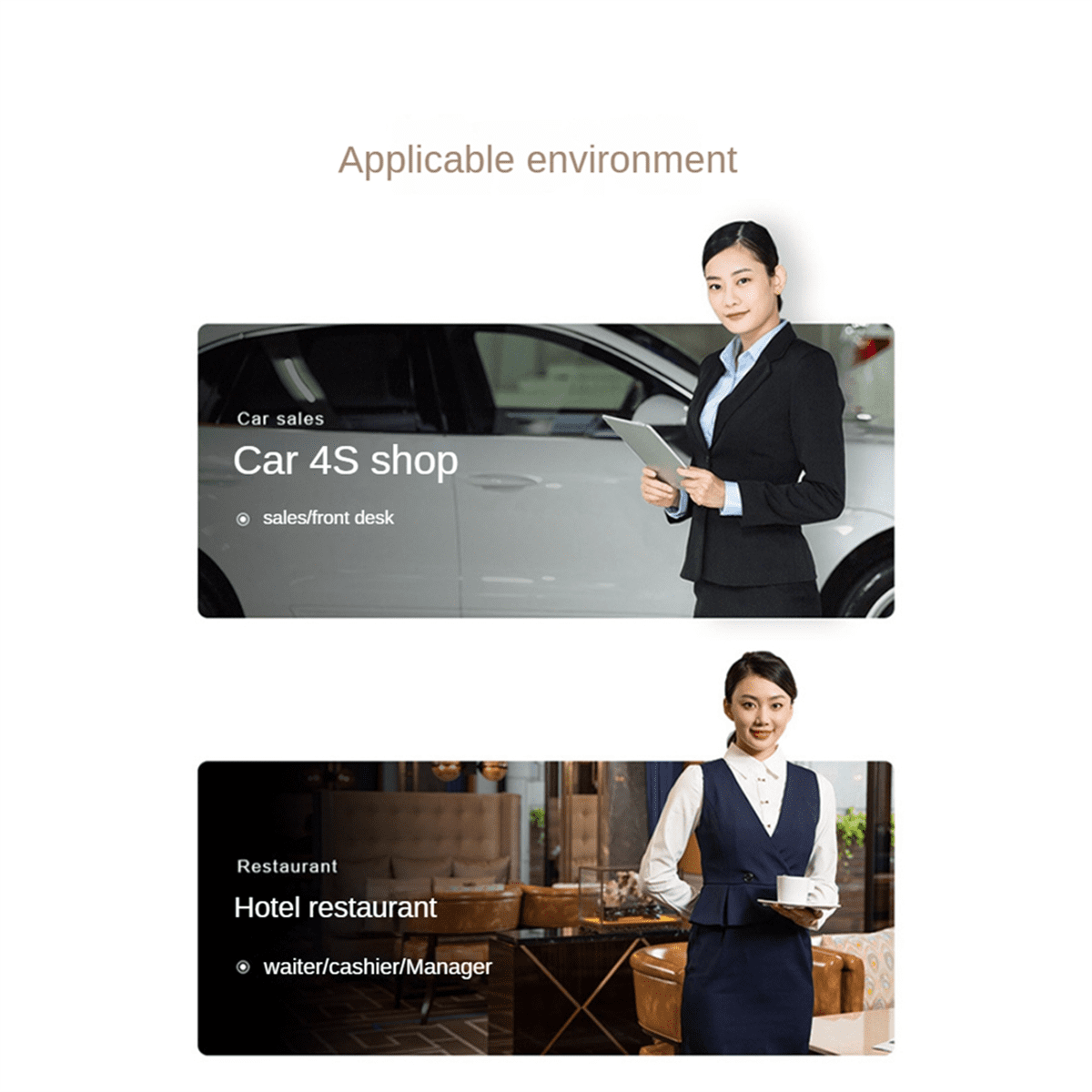 Ear-Mounted Walkie-Talkie Mini Headset 500 Square Feet Area Headset for ...