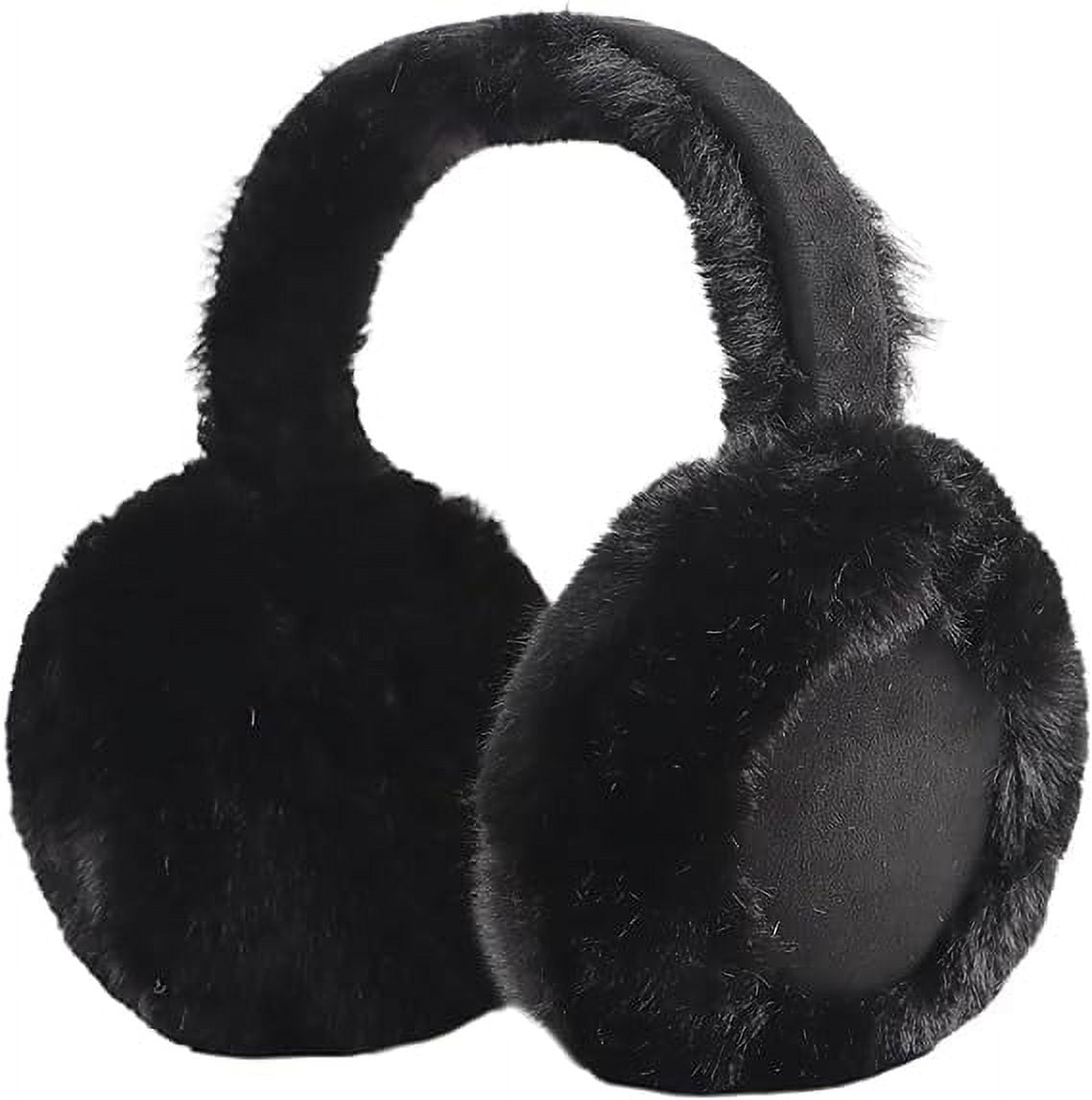 Ear Muffs, Classic Unisex Ear Warmer, Winter Outdoor Fluffy Ear Cover ...