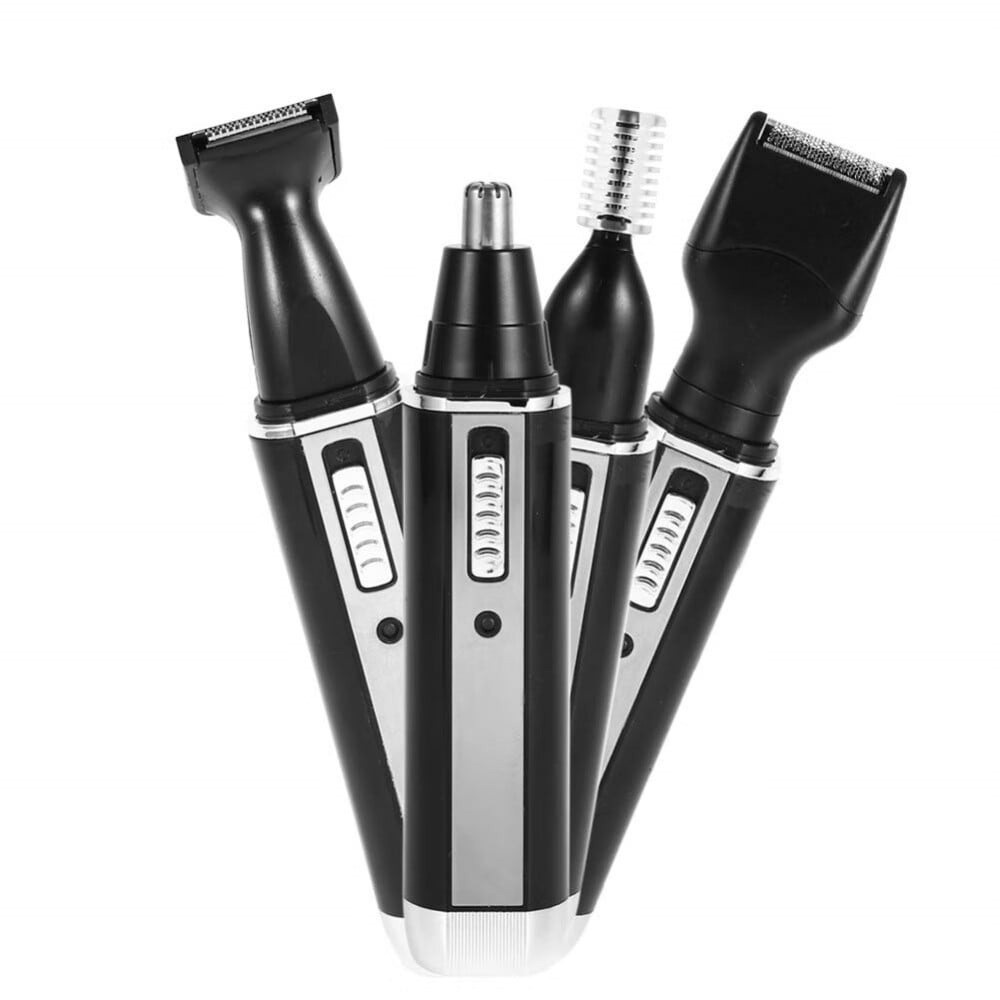 Ear and Nose Hair Trimmer Clipper,4 In 1 Rechargeable Professional ...