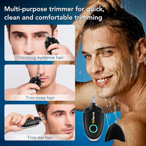 Ear and Nose Hair Trimmer for Men Women – Travel Trimmer, High ...