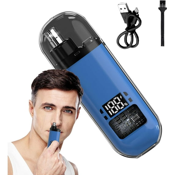 Ear and Nose Trimmer - Professional Precision Blades, Cordless ...