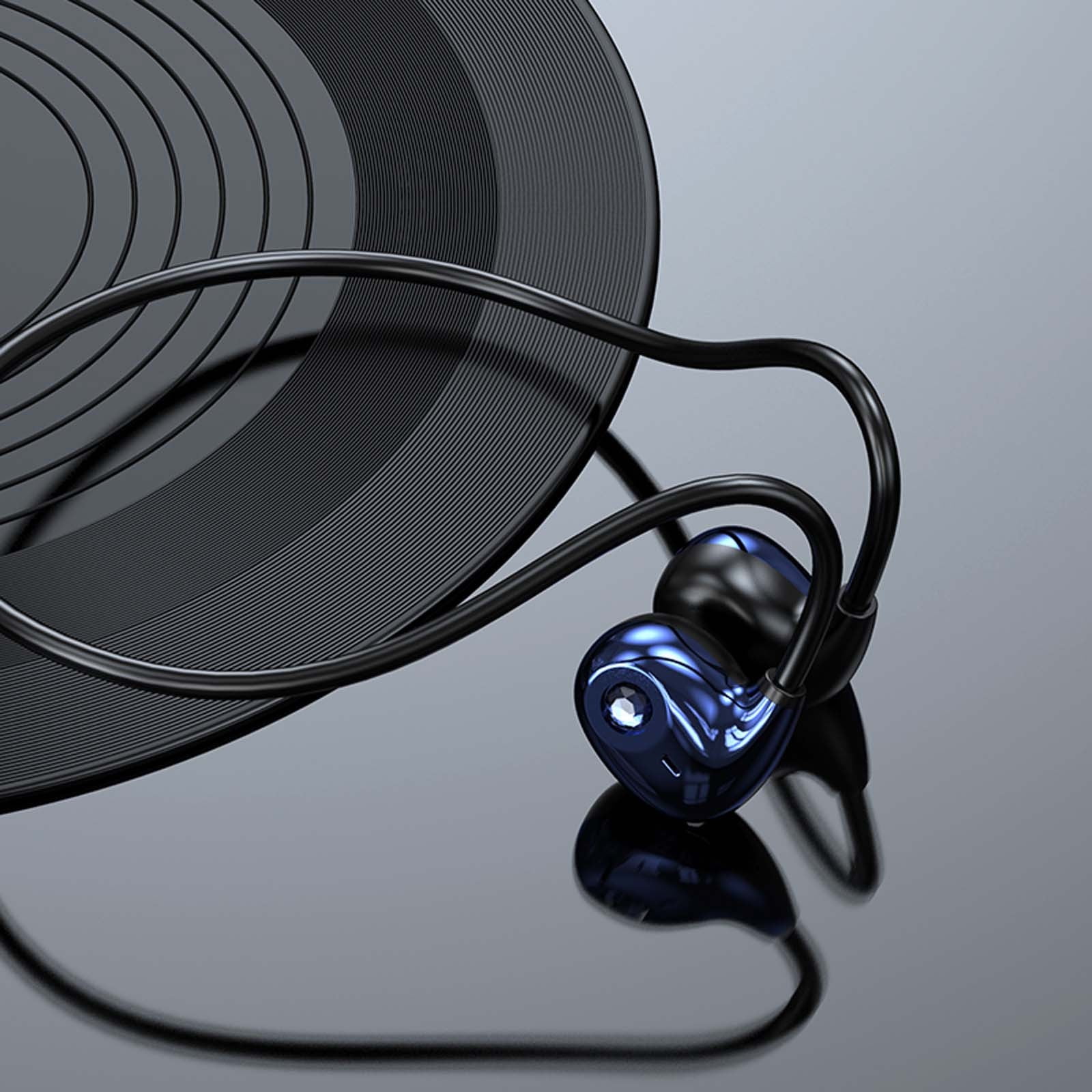 Out of Ear Open Ear Headphones Outside The Ear Wireless Ear Hanging ...