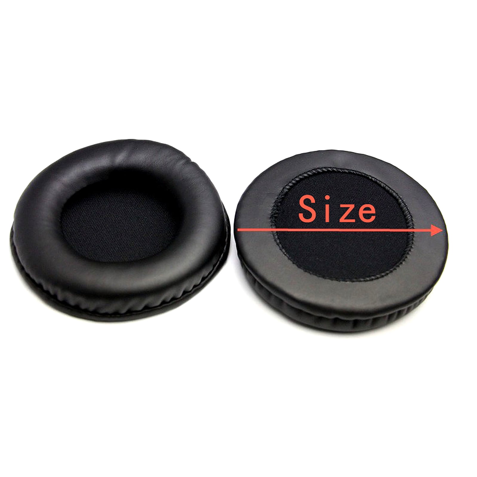 Ear Pads,90mm Pads Pu Leather Ear Pads Pu Leather Ear Buzhi Ear ...