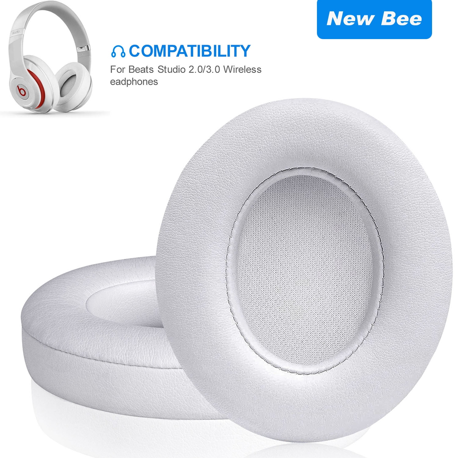 Ear Pads Cushions for Studio 2.0 Wired/Wireless B0500/B0501 & Beats ...