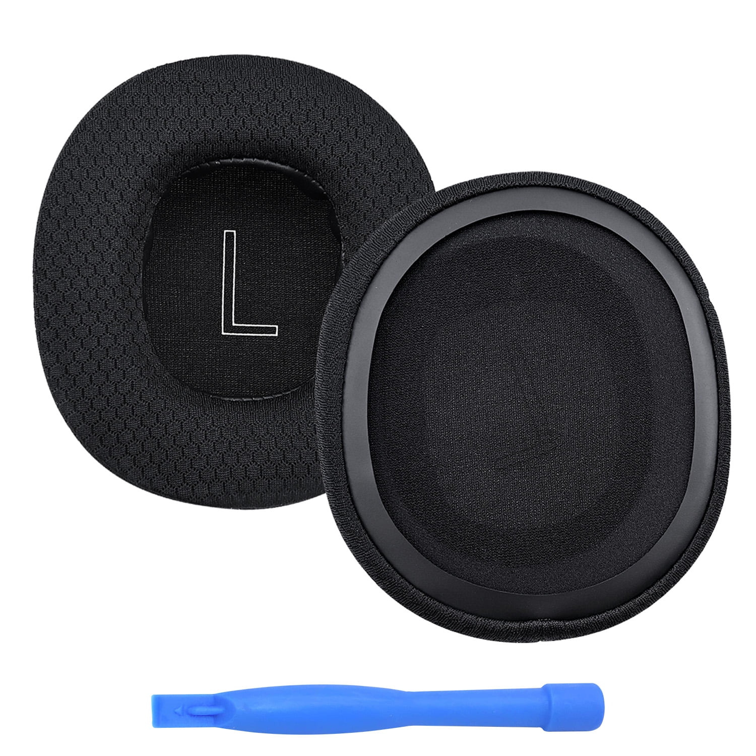 MMOBIEL Mesh Ear Pads Compatible with Xbox Wireless Black - Walmart.com
