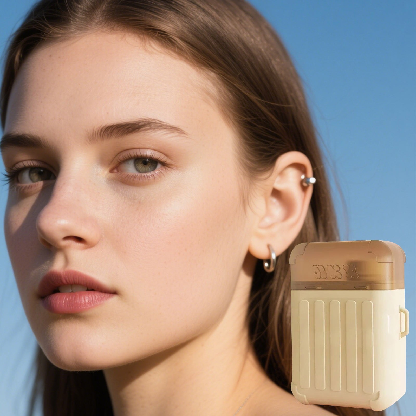 Ear Piercing Care Kit Earring Hole Cleaner Disposable Aftercare Cleaner ...