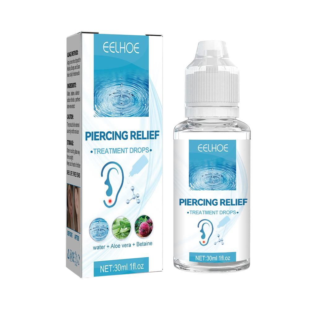 Ear Piercing Care Solution Disinfecting Nose Piercer Reduce A Allergy ...