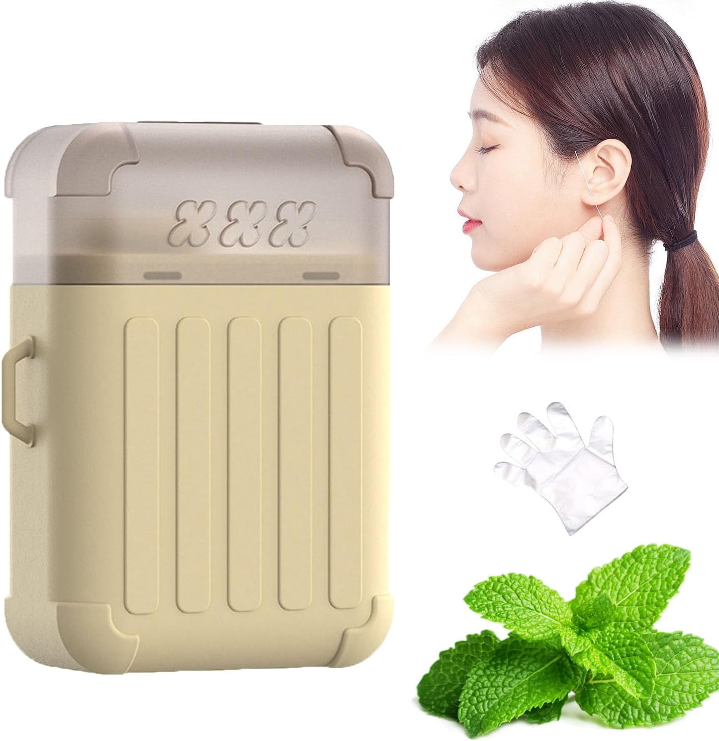Ear Piercing Cleaning Kit, String to Clean Piercing, Earring Hole ...
