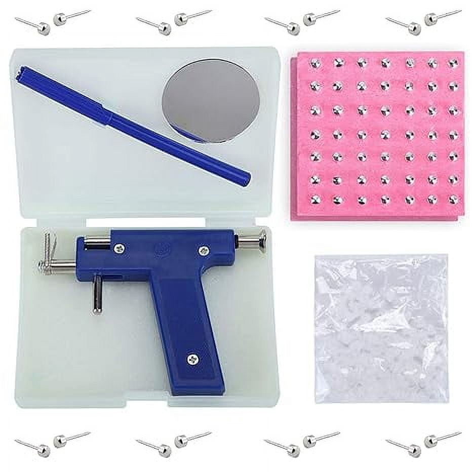 Ear Piercing Kit, Ear Piercing Gun, Safe and Rust Proof Spring Loaded ...