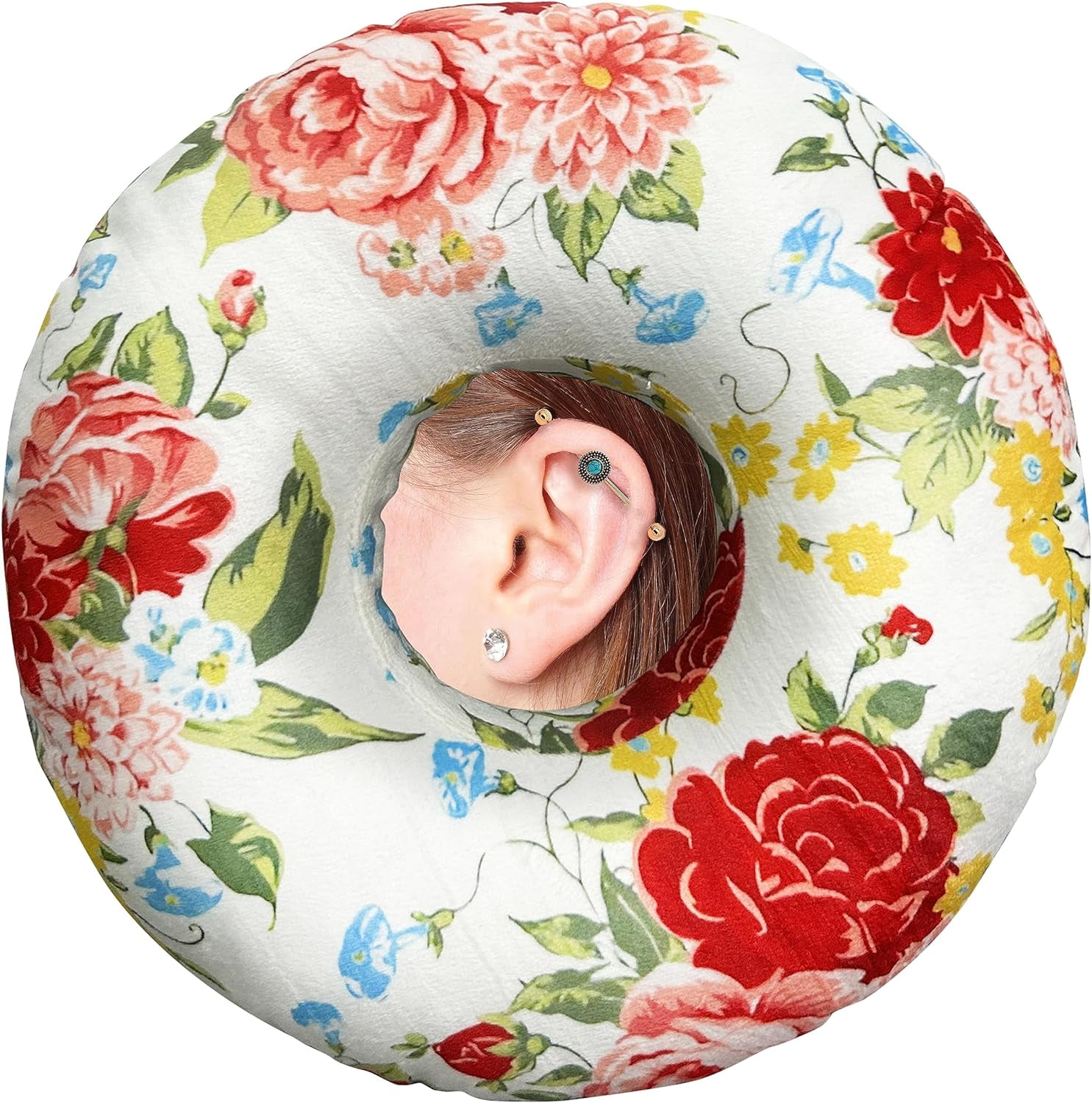 Ear Piercing Pillow for Side Sleepers Pillows with Holes for Ear Pain ...