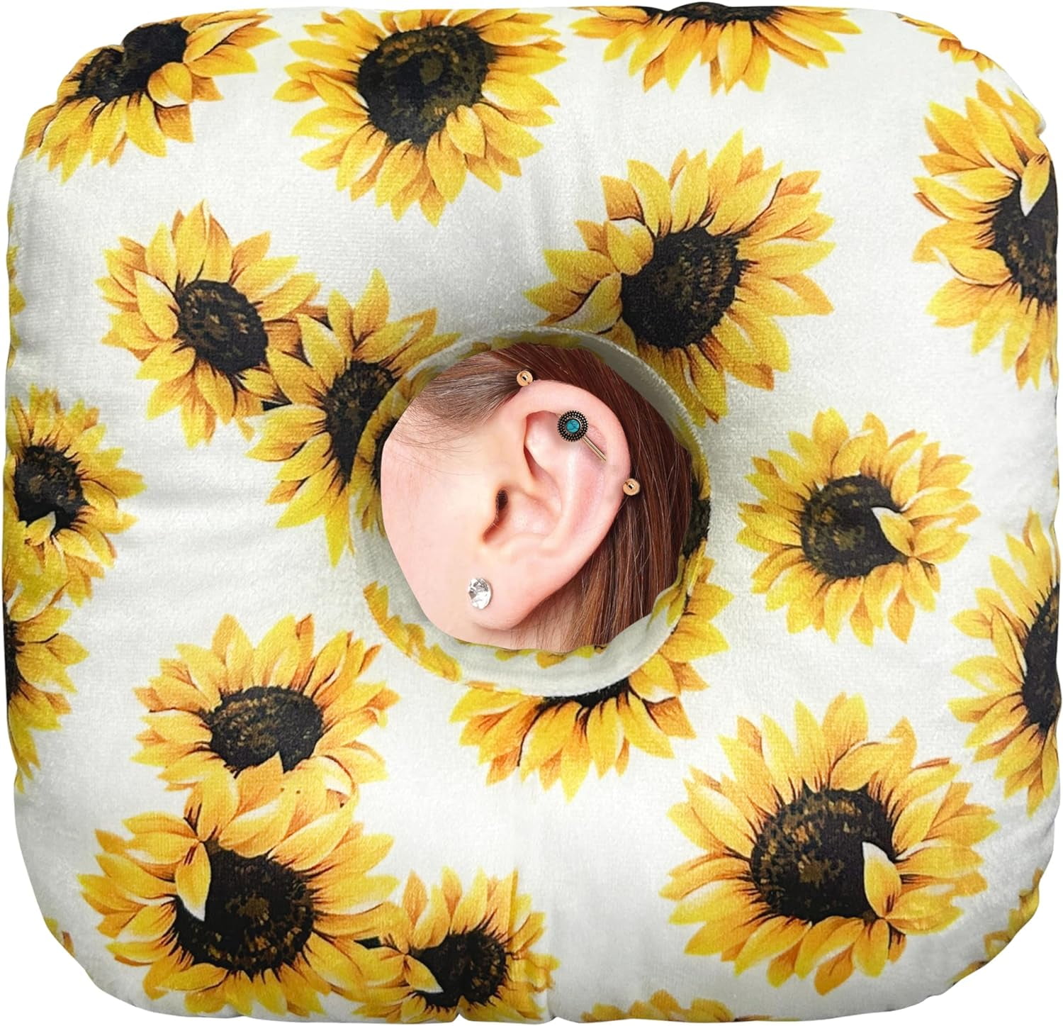Ear Piercing Pillow for Side Sleepers Pillows with Holes for Ear Pain ...