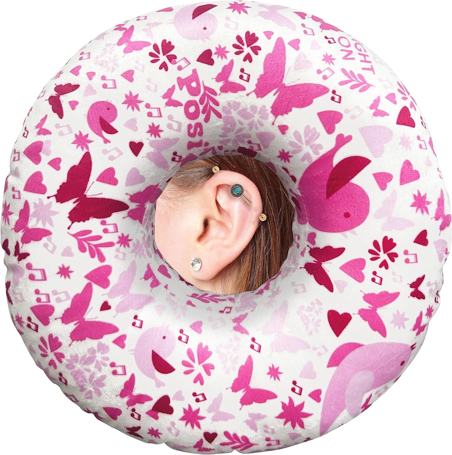 Ear Piercing Pillow for Side Sleepers Pillows with Holes for Ear Pain ...