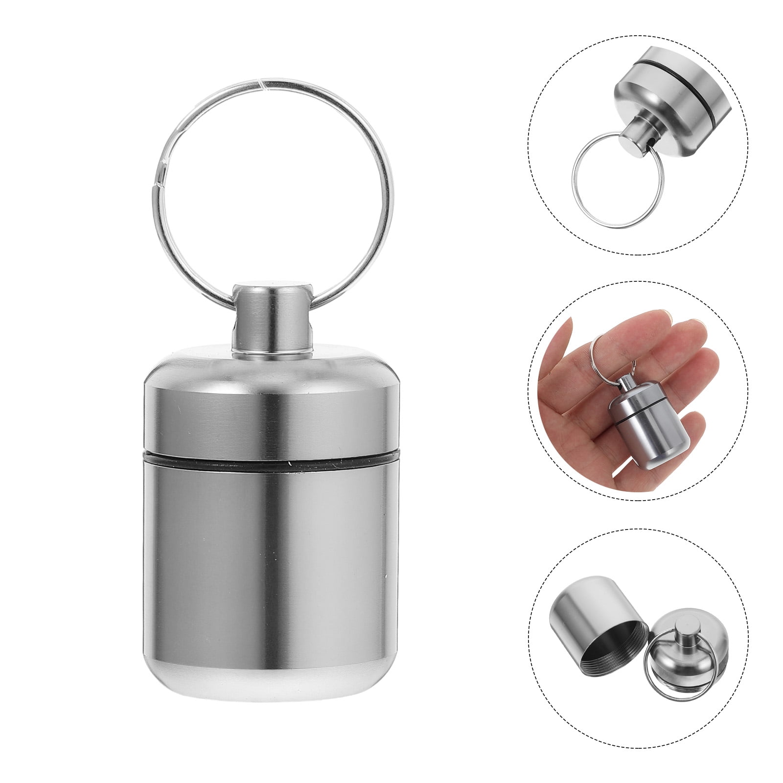 Ear Plug Case With Keyring Ear Plugs Carrying Case Potable Storage ...