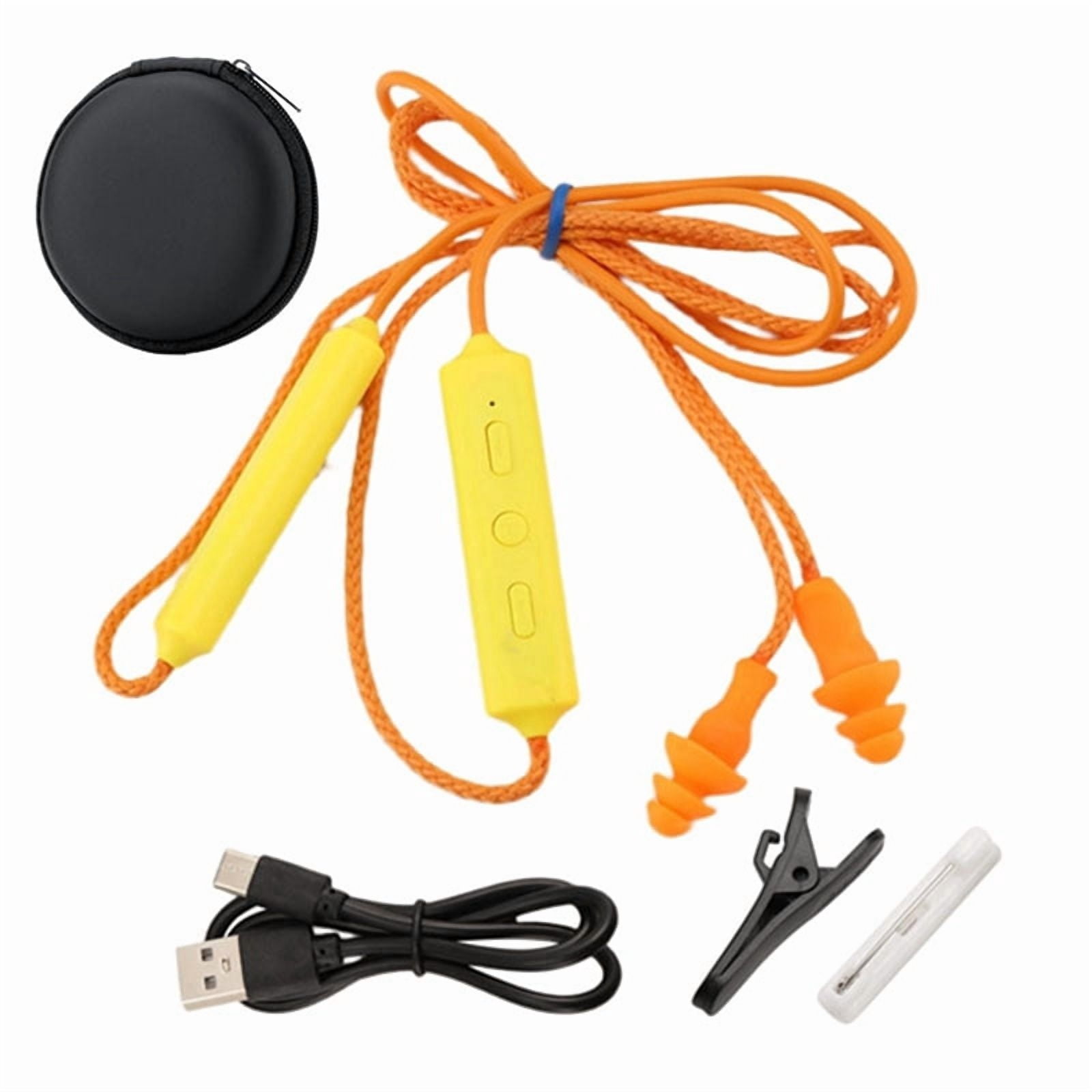 Ear Plugs Bluetooth Headset Earphone for Work, Noise Suppression ...