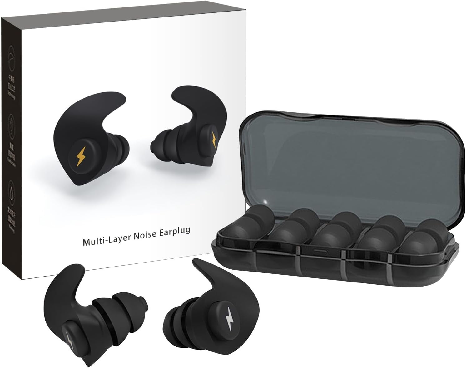 Ear Plugs for Sleeping Noise Cancelling- Ear Plugs for Noise Reduction ...