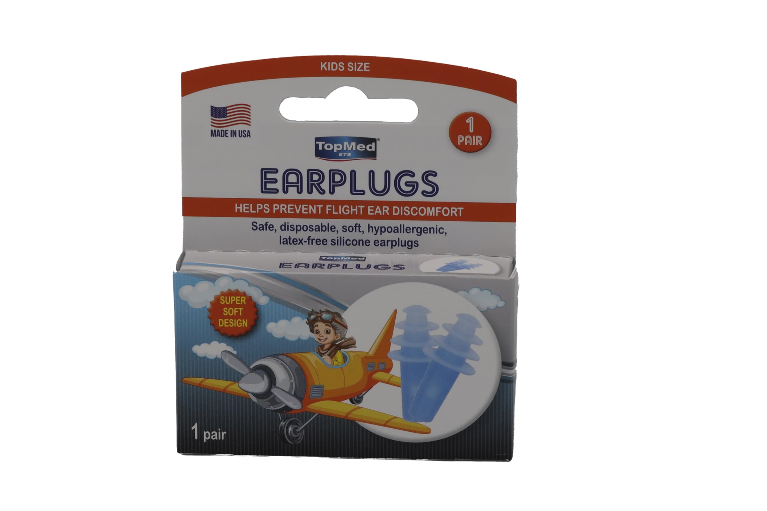 Ear Plugs Super Soft Comfortable, Helps Prevent flight Ear Discomfort ...