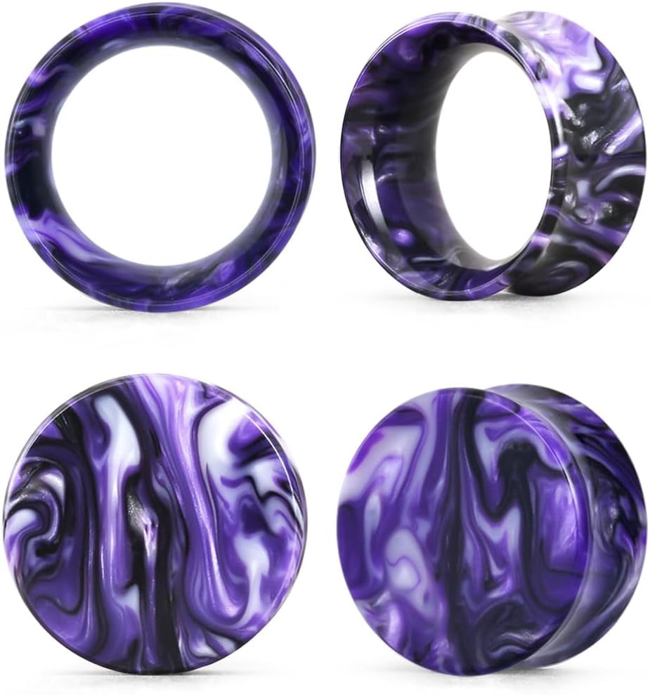 Ear Plugs Tunnels Piercing Gauges For Ears, Double Flared Expander ...