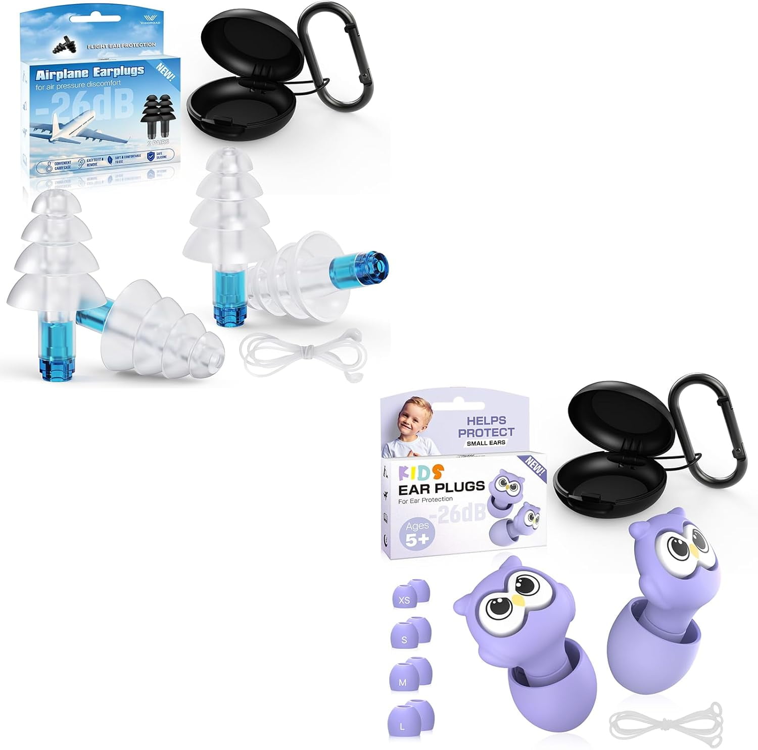 Ear Plugs for Airplane Pressure Relief (Adult and Kids) - Walmart.com