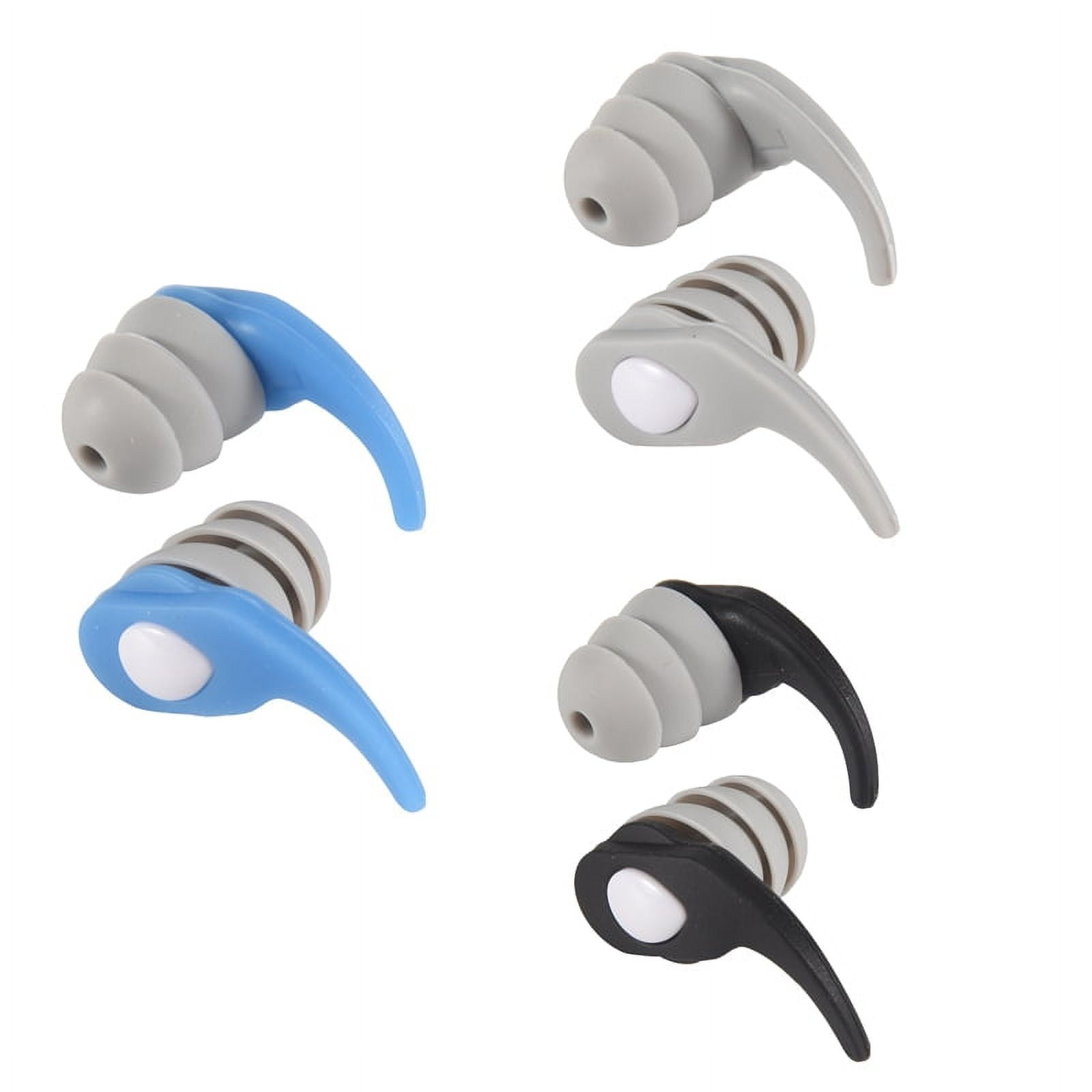 Ear Plugs for Swimming 3 Pairs Adults Kids Swim Ear Plugs Swimmers Ear ...